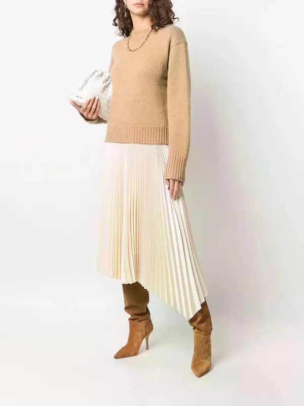 JIL SANDER Cashmere-blend Knitted Jumper