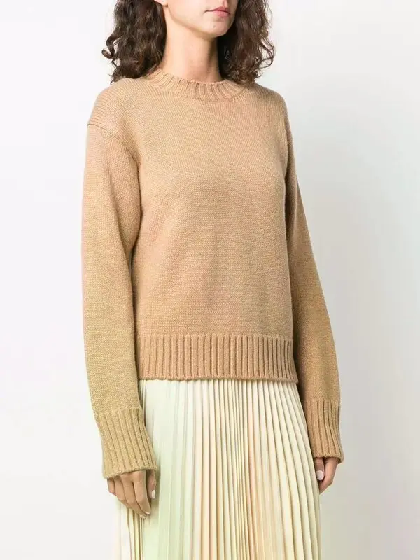 JIL SANDER Cashmere-blend Knitted Jumper