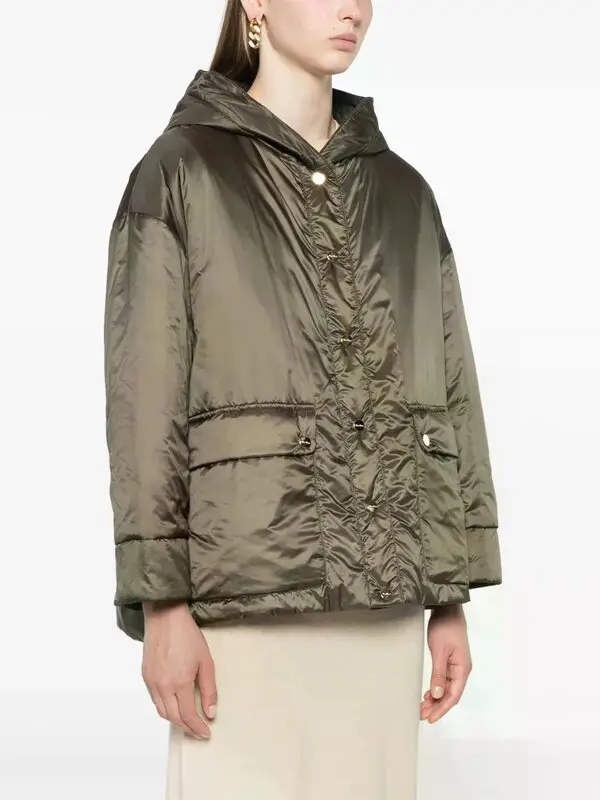 Max Mara Padded Hooded Coat
