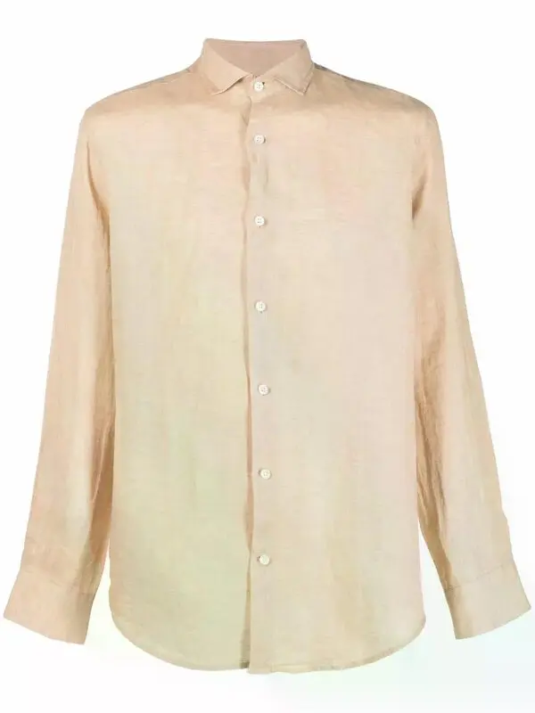 Frescobol Carioca Long-sleeve Linen Shirt