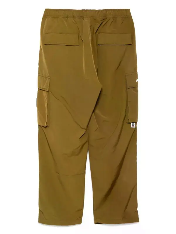 AAPE BY *A BATHING APE Moon Face Logo Cargo Trousers