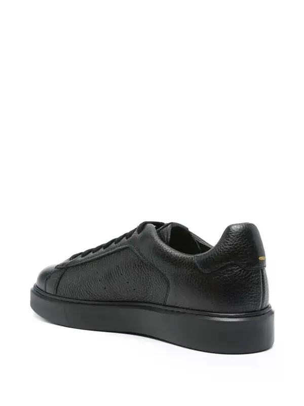 DOUCAL'S Grained Leather Sneakers