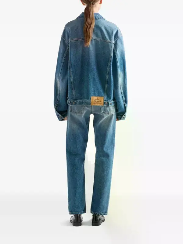 Prada Denim Blouson Jacket