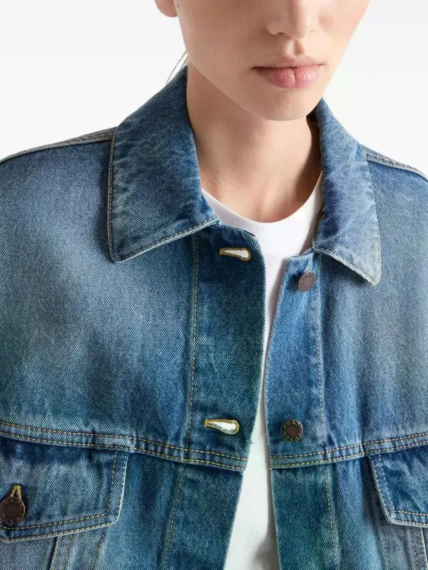 Prada Denim Blouson Jacket