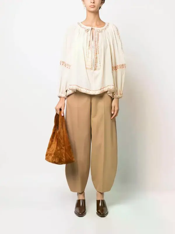 Isabel Marant Étoile Clive Sequin-embellished Blouse
