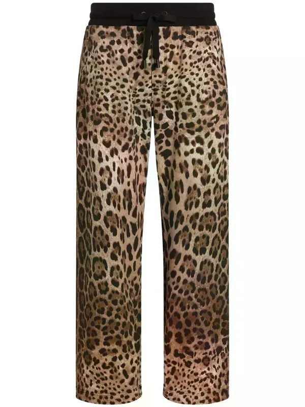 Dolce & Gabbana Leopard-print Track Pants