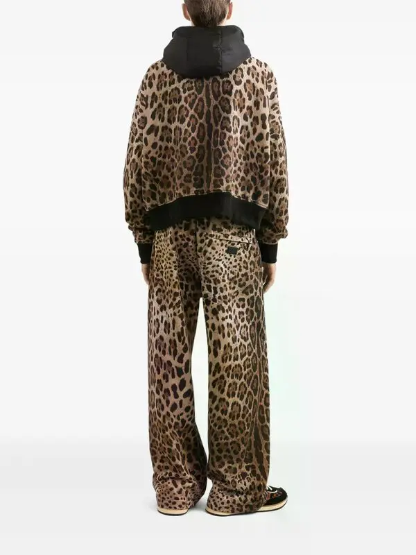 Dolce & Gabbana Leopard-print Track Pants