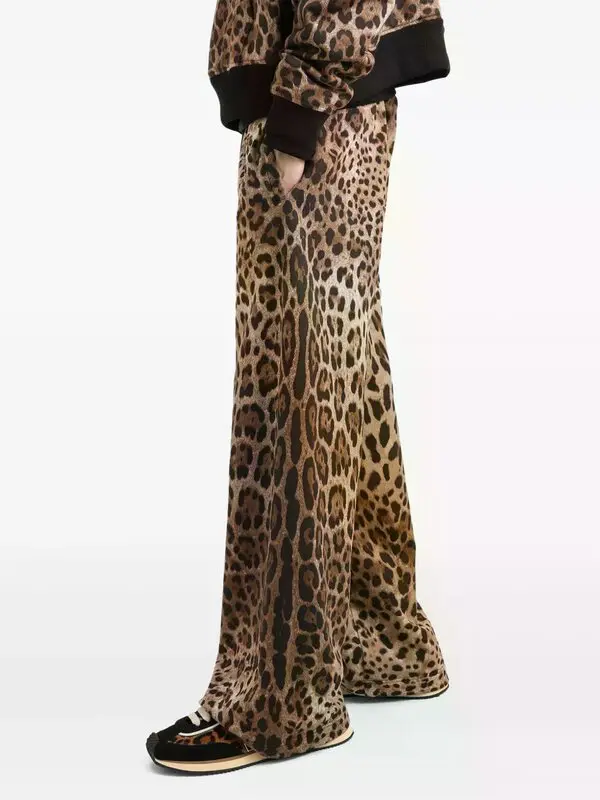 Dolce & Gabbana Leopard-print Track Pants