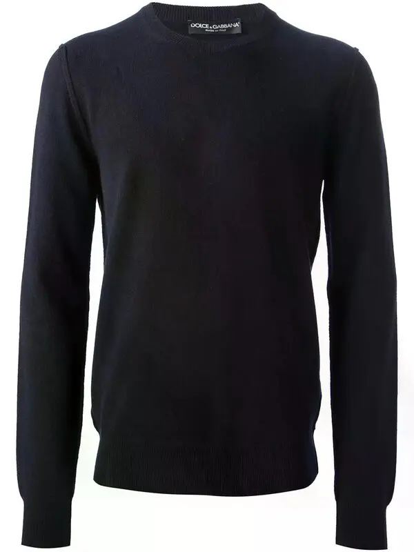 Dolce & Gabbana Cashmere Crew Neck Sweater