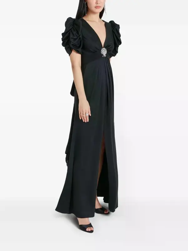 TEMPERLEY LONDON Short-sleeve Gown