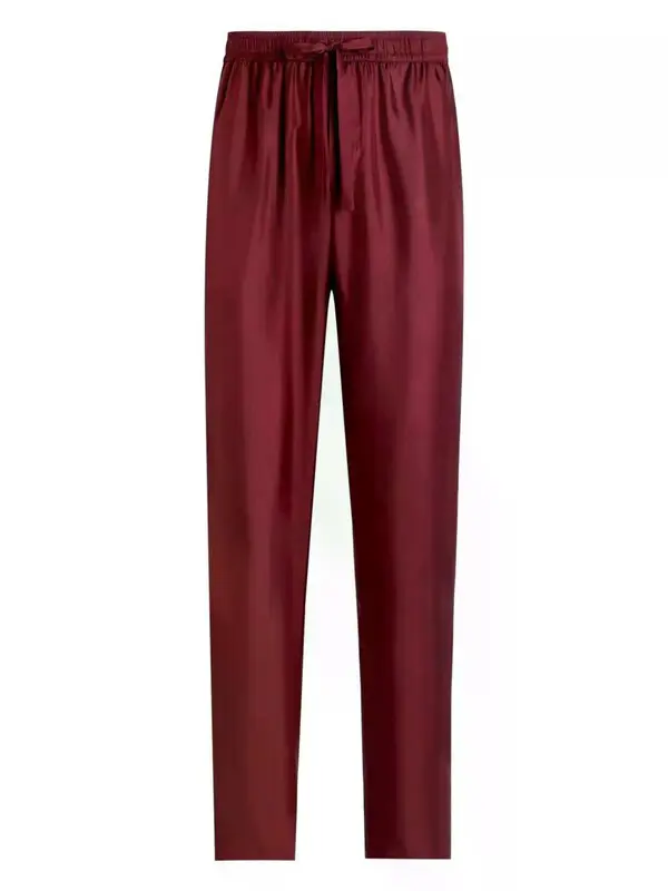 Dolce & Gabbana Embroidered Trousers - Red