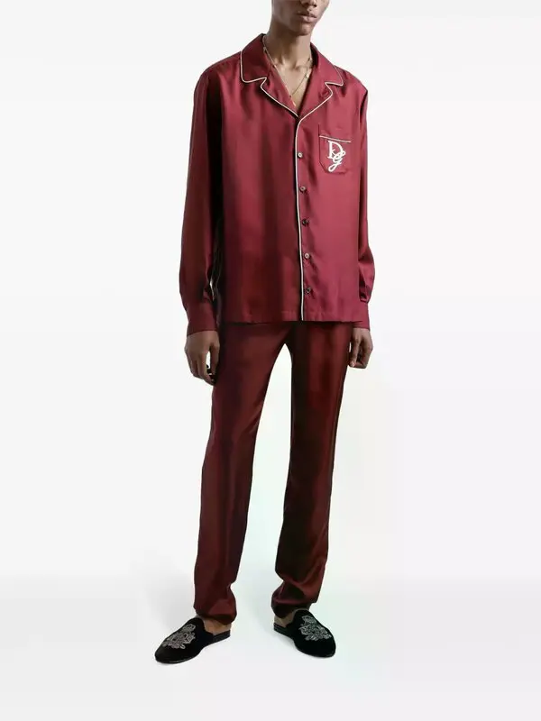 Dolce & Gabbana Embroidered Trousers