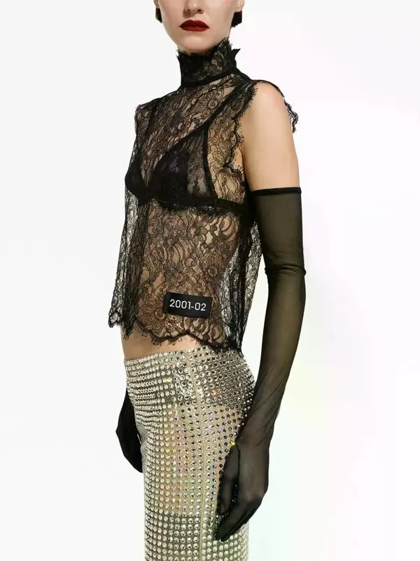 Dolce & Gabbana Chantilly Re-edition Lace Top
