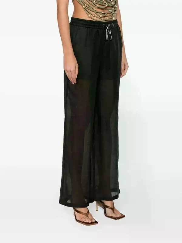 Lorena Antoniazzi Ramie Semi-sheer Trousers