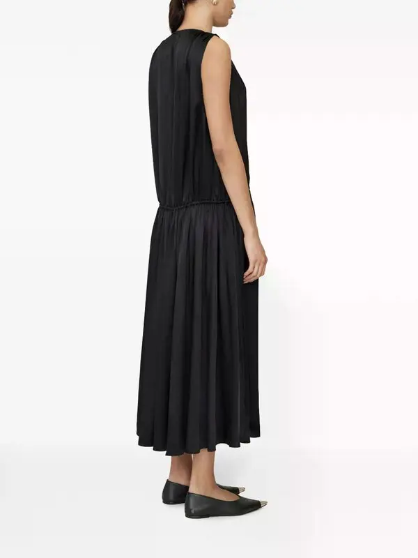 ANINE BING Mia Silk Maxi Dress