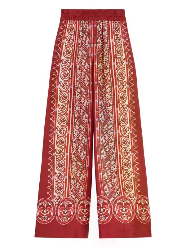 La DoubleJ Silk Palazzo Pants