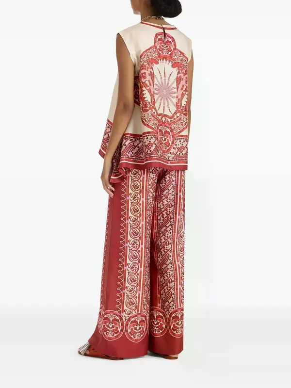 La DoubleJ Silk Palazzo Pants