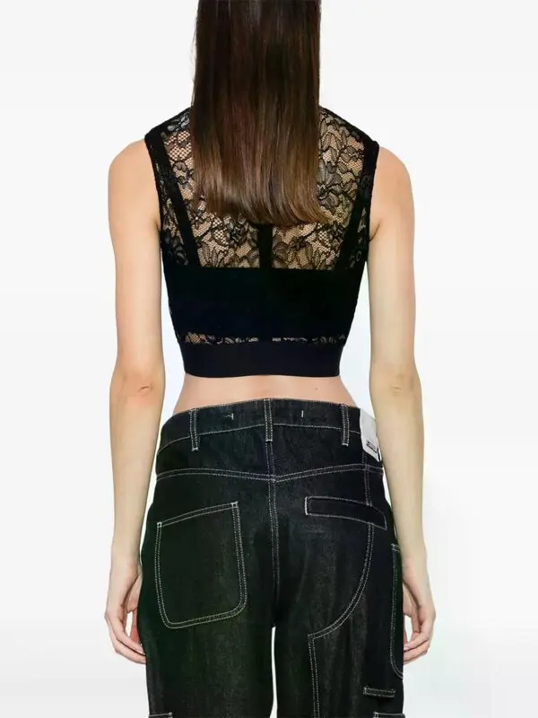 Dolce & Gabbana Lace Crop Top