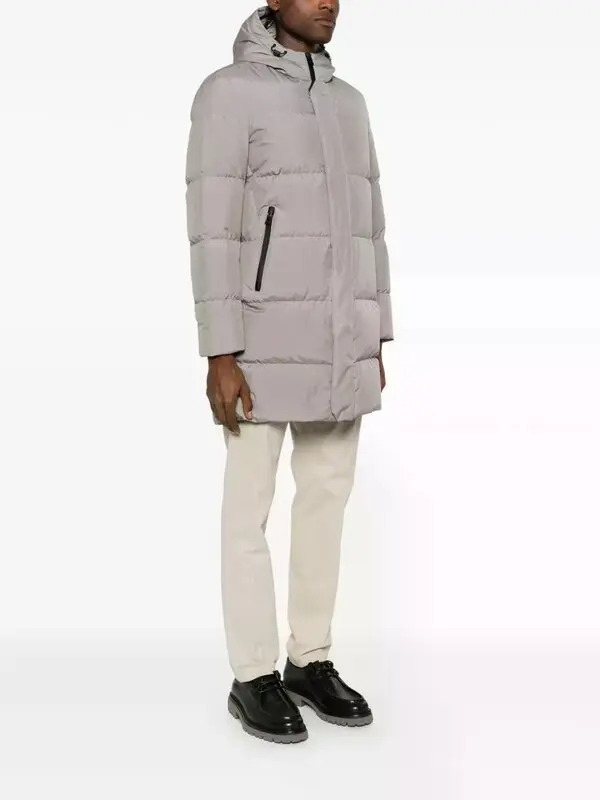 Herno Padded Down Coat - Grey