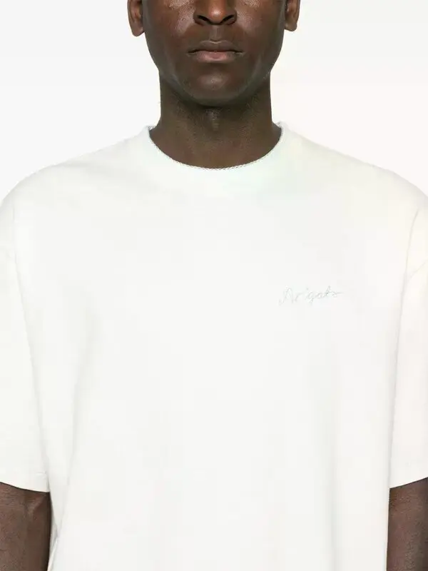 Axel Arigato Decorative-stitching T-shirt