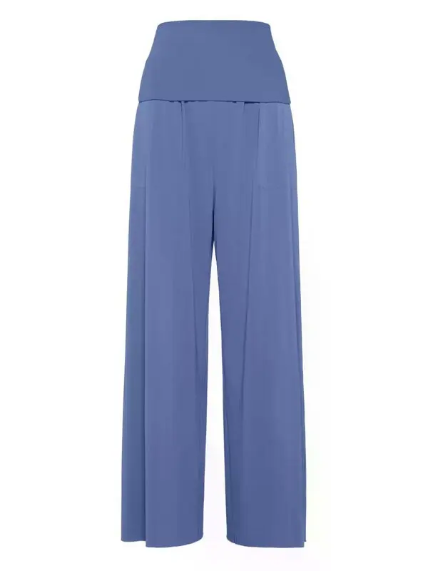 ERES Dao Wide-leg Trousers - Blue