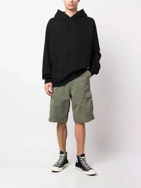 Carhartt Work In Progress Logo-patch Cargo Shorts - Green