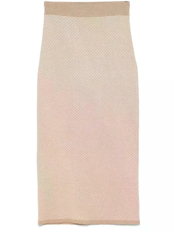 Fendi Midi Skirt - Neutrals