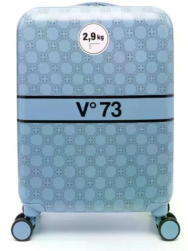 V°73 Logo-detail Travel Case - Blue