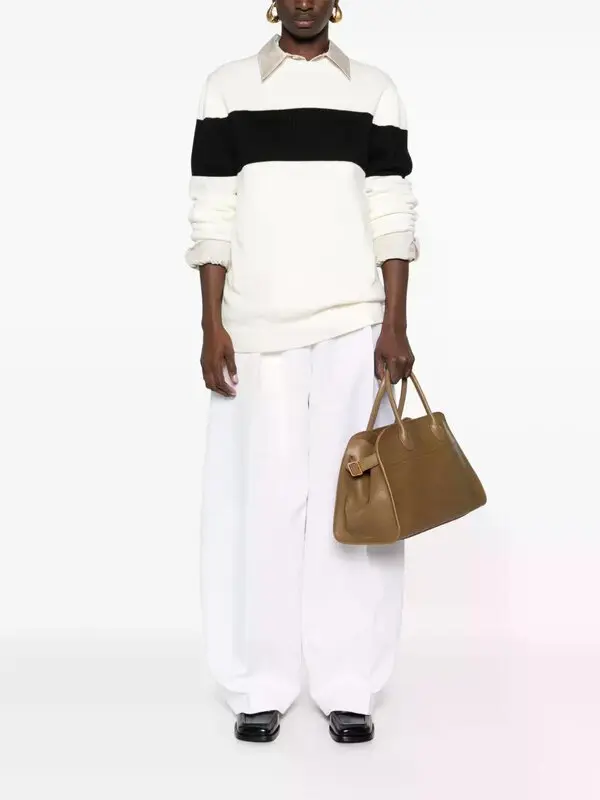 TOTEME Striped Crew-neck Jumper