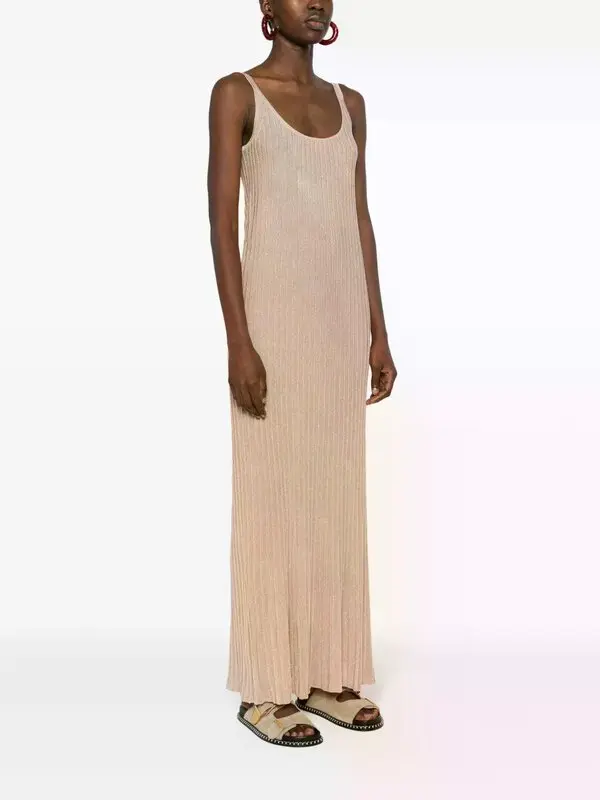 Max Mara Ritmo Lurex-detail Dress