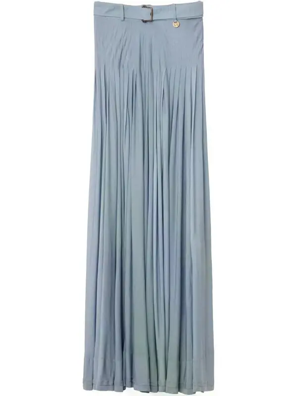 Burberry Pleated Maxi Skirt