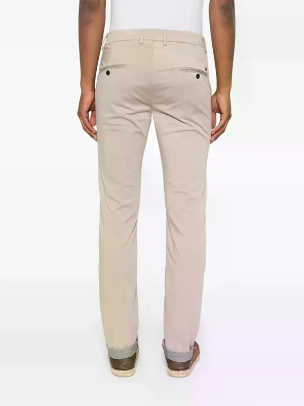MASON'S Turn Up-cuff Chinos - Neutrals
