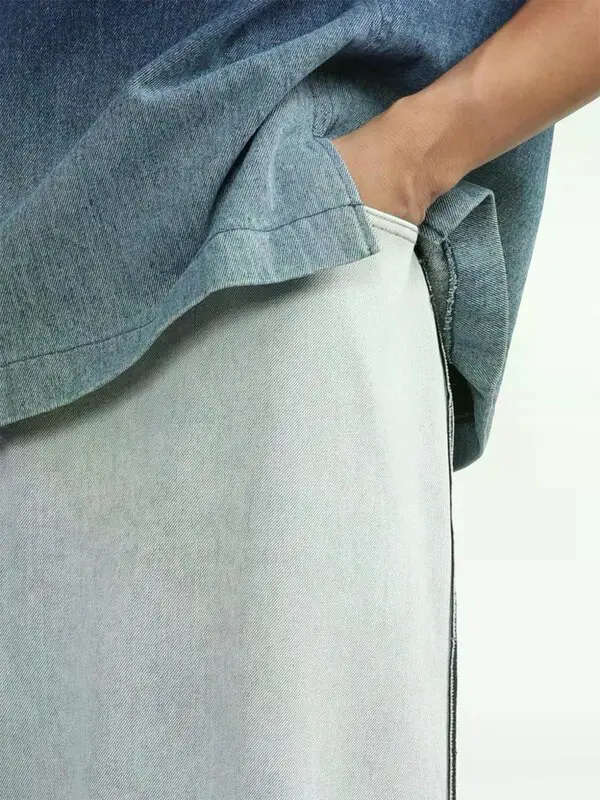 MAISON MARGIELA Contrasting Border Straight-leg Trousers