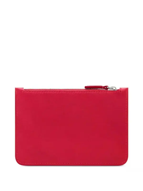 COURREGES Leather Wallet - Red