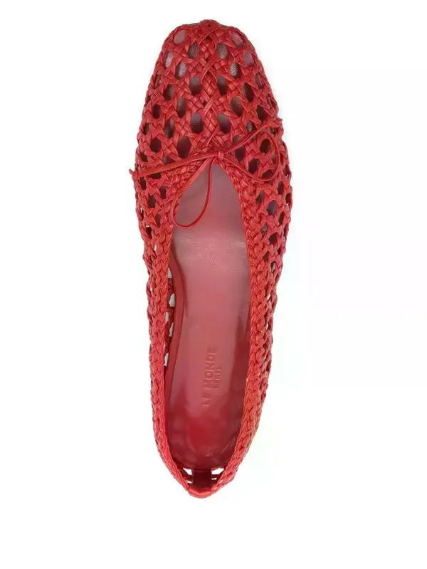 Le Monde Beryl Regency Ballet Flats - Red