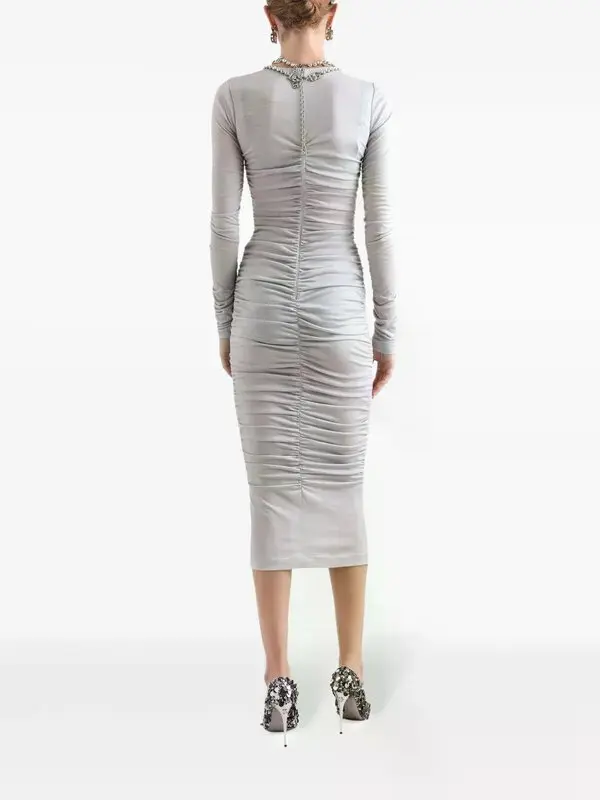 Dolce & Gabbana Ruched Jersey Dress