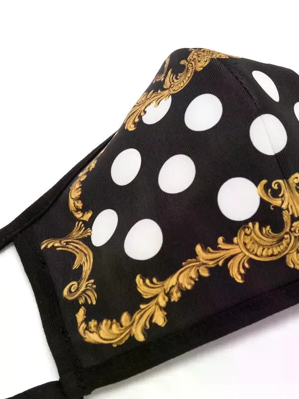 Dolce & Gabbana Polka Dot-print Face Mask