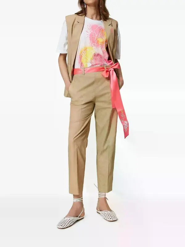 TWINSET High-rise Tailored Trousers