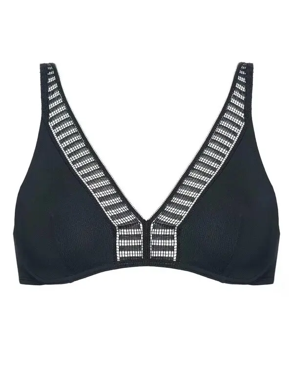 ERES Valérie Graphic Triangle Bra - Blue