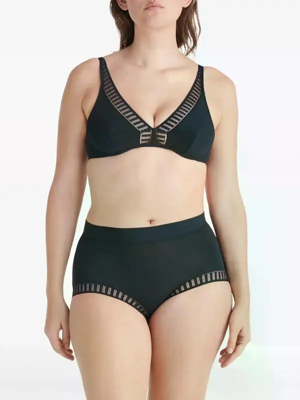 ERES Valérie Graphic Triangle Bra - Blue