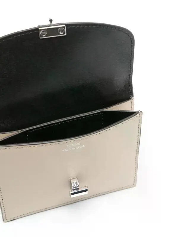 TOTEME T-lock Leather Card Holder