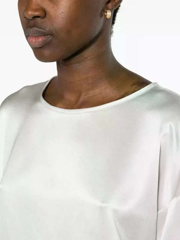 Fabiana Filippi Silk Satin Blouse