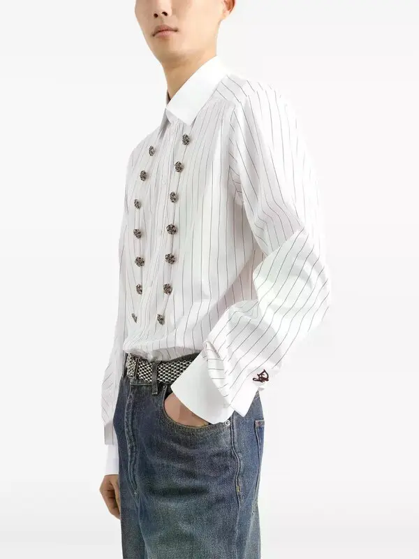 Dolce & Gabbana Crystal-embellished Shirt