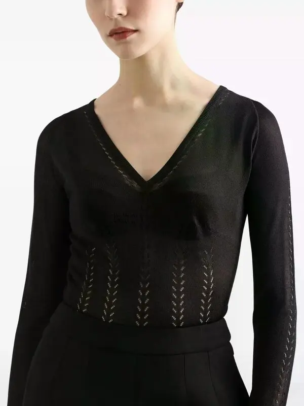 Dolce & Gabbana Openwork Sweater
