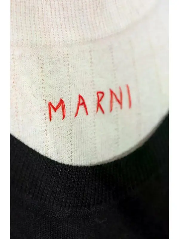 Marni Ribbed Knit Wool Dress