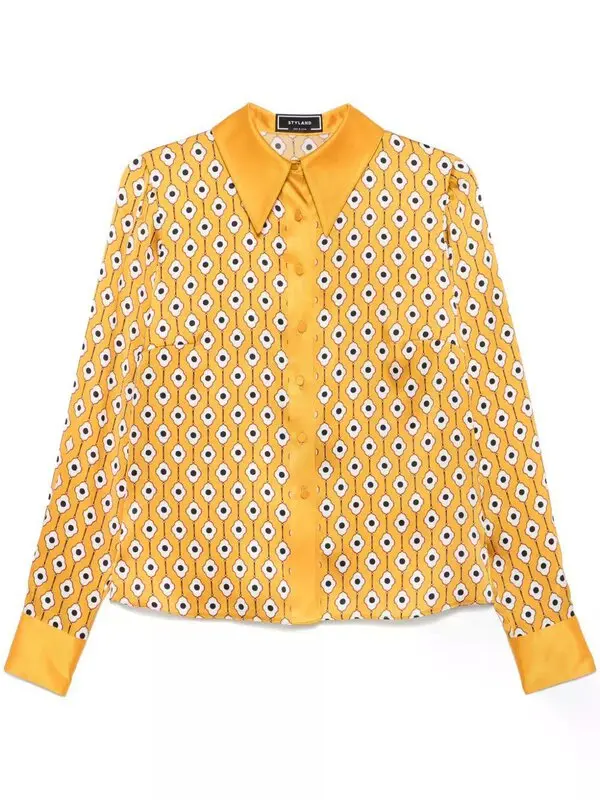 STYLAND Floral-print Shirt
