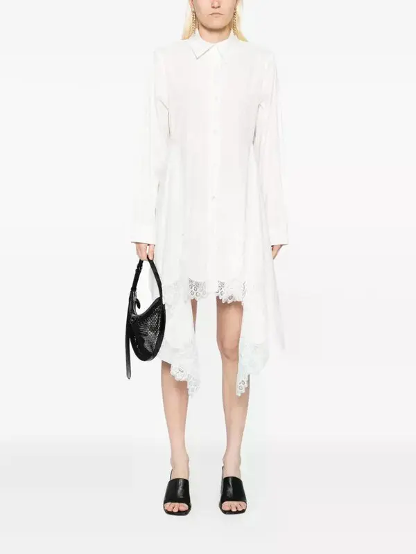 Monse Lace Shirt Dress