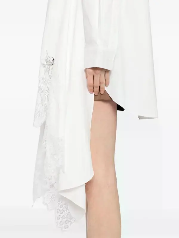 Monse Lace Shirt Dress