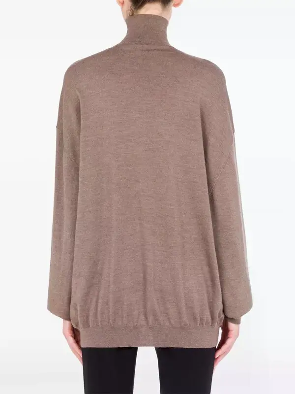 Moschino Wide-sleeved Virgin Wool Jumper