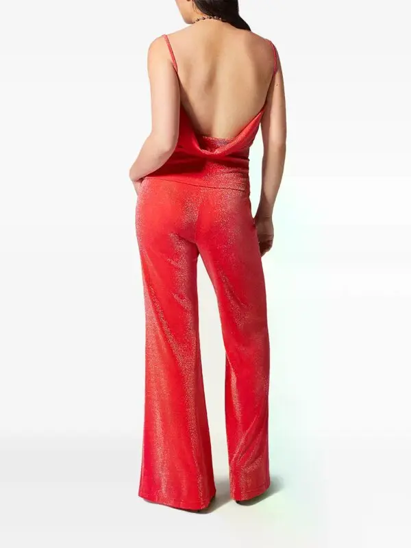 MARGHERITA MACCAPANI Easy Palazzo Pants - Red